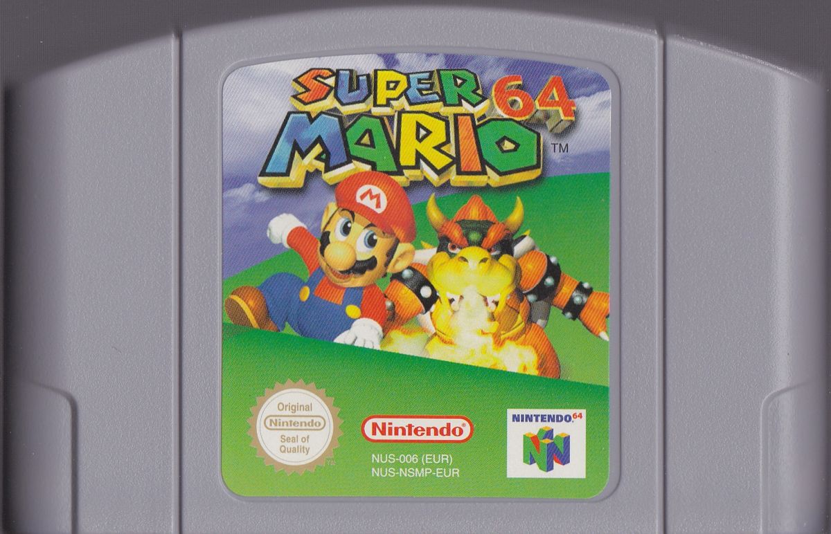 Super Mario 64 cover or packaging material - MobyGames