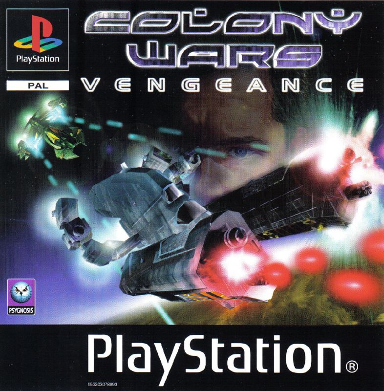 Colony Wars: Vengeance cover or packaging material - MobyGames