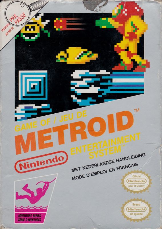 Metroid cover or packaging material - MobyGames