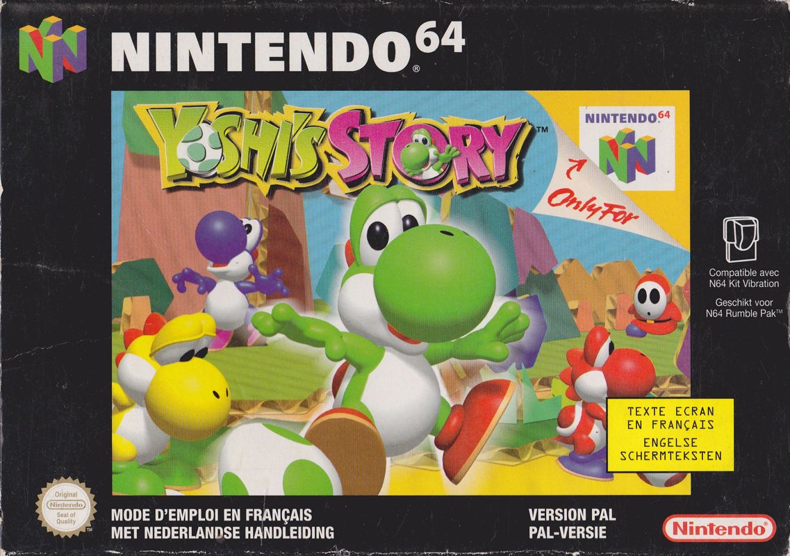 Yoshi's Story cover or packaging material - MobyGames
