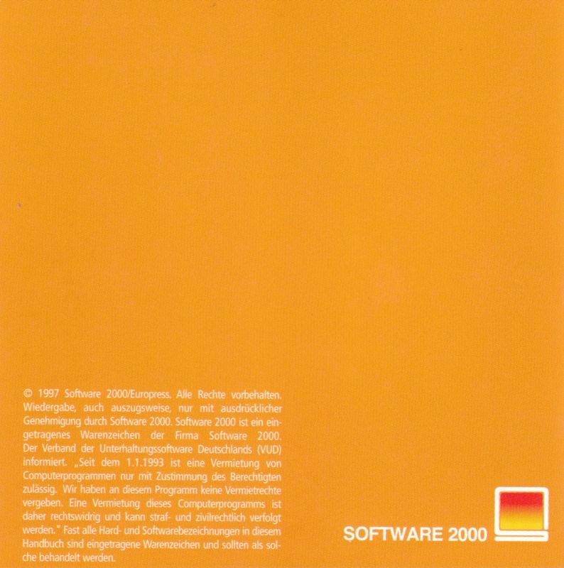 Rallye Racing 97 (includes X-Tra Strecken) cover or packaging material ...