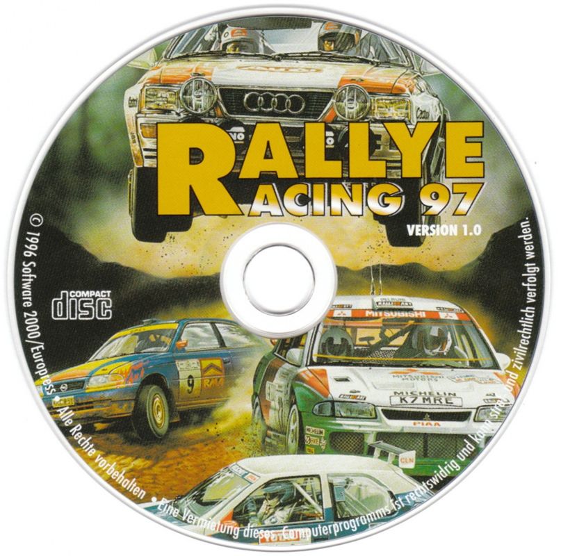 Rallye Racing 97 (includes X-Tra Strecken) cover or packaging material ...