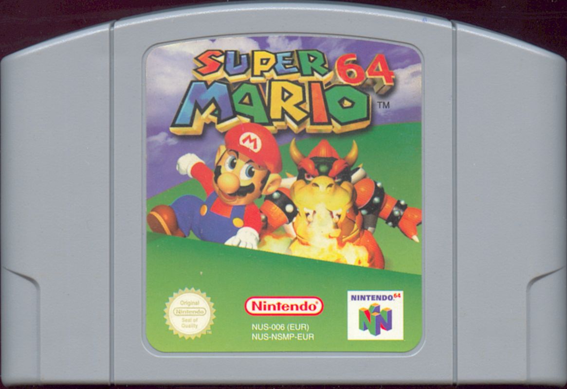 Super Mario 64 cover or packaging material - MobyGames