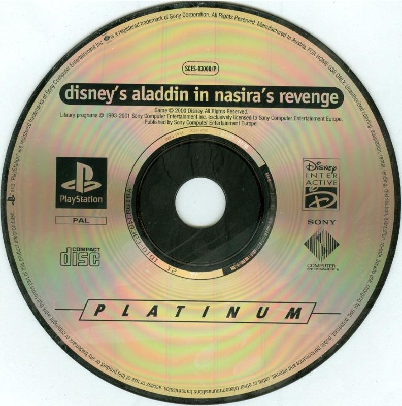 Disney's Aladdin in Nasira's Revenge cover or packaging material ...