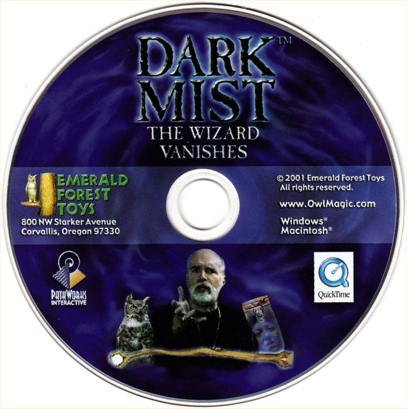 Dark Mist: The Wizard Vanishes cover or packaging material - MobyGames
