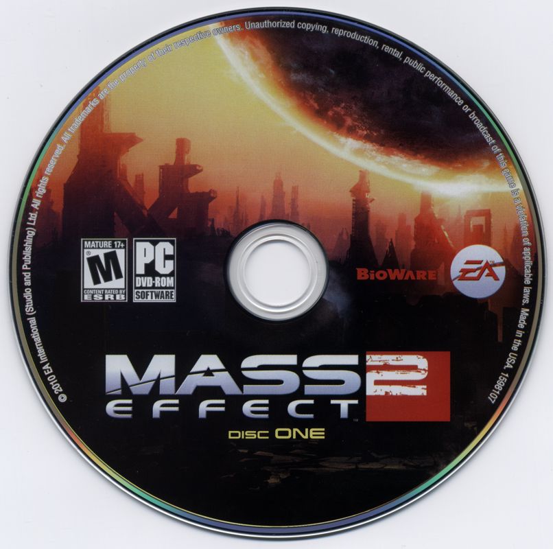 Mass Effect 2 cover or packaging material - MobyGames