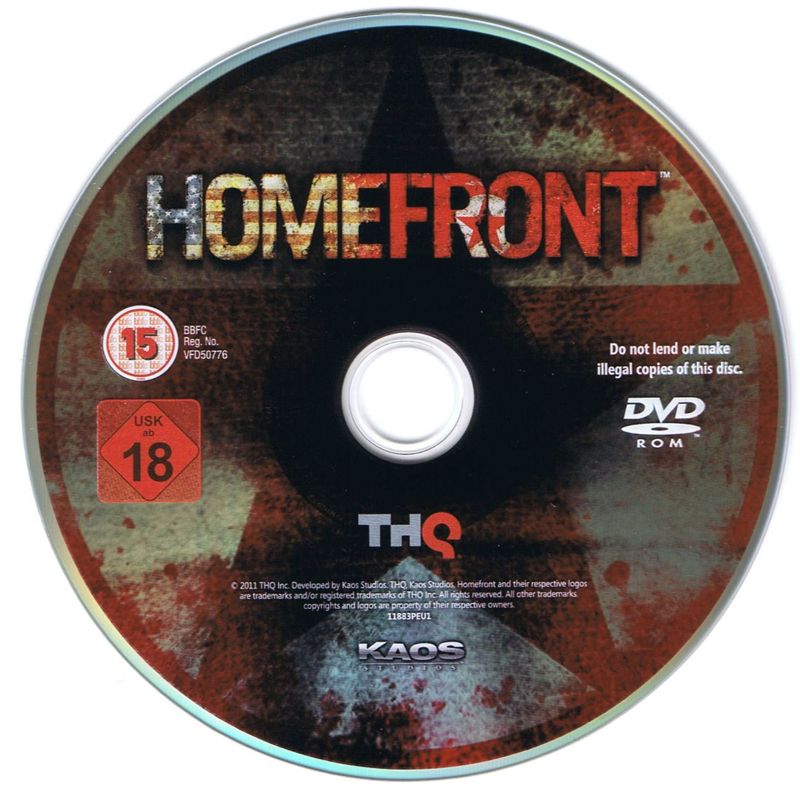 Homefront cover or packaging material - MobyGames