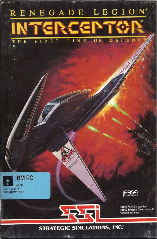 Renegade Legion: Interceptor (1990) - MobyGames