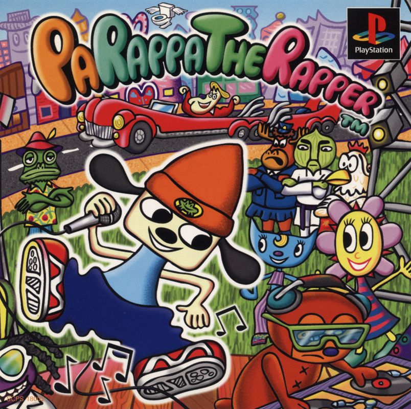 PaRappa the Rapper cover or packaging material - MobyGames