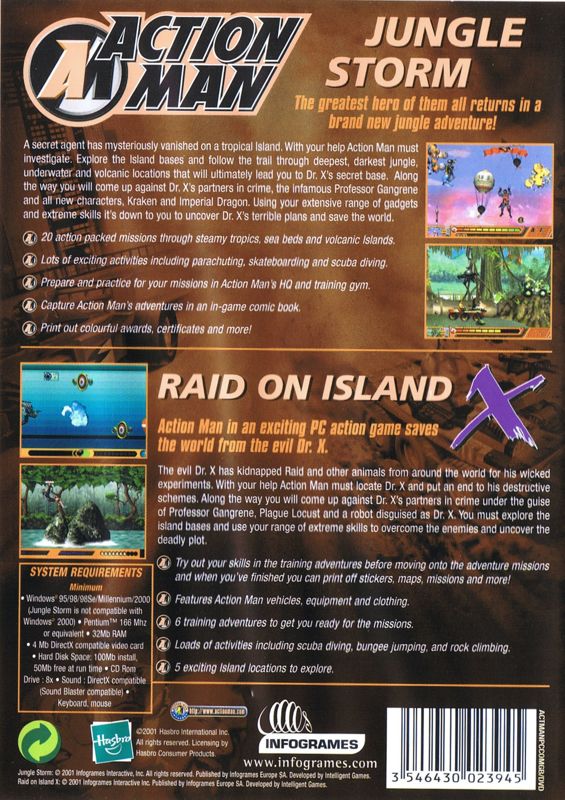 Totally Action Man cover or packaging material - MobyGames