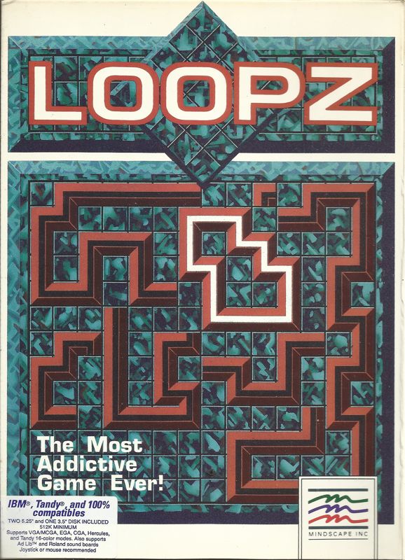 Loopz credits (DOS, 1990) - MobyGames
