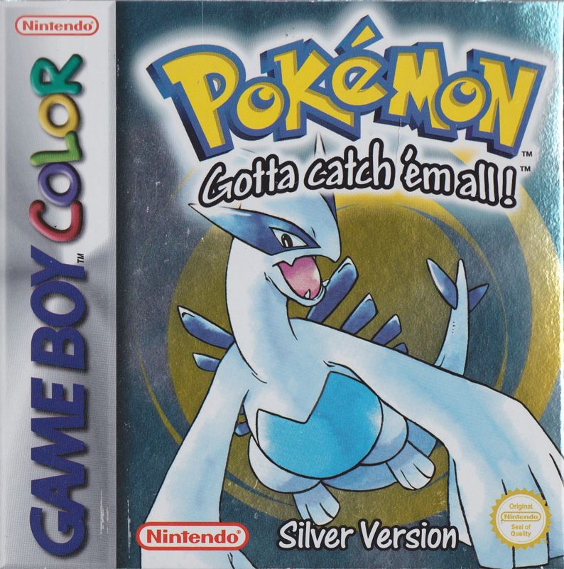 Pokémon Silver Version cover or packaging material - MobyGames