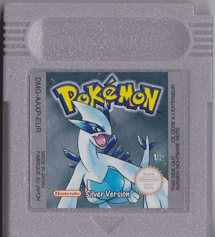 Pokémon Silver Version cover or packaging material - MobyGames