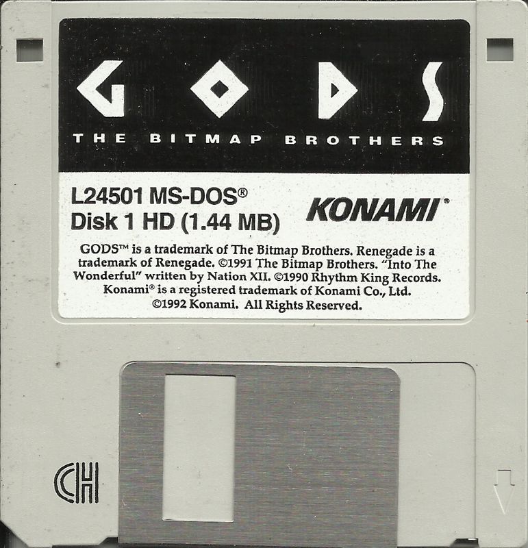 Gods cover or packaging material - MobyGames