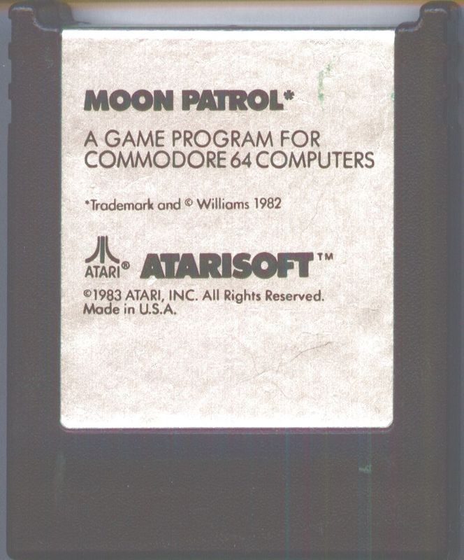 Moon Patrol cover or packaging material - MobyGames