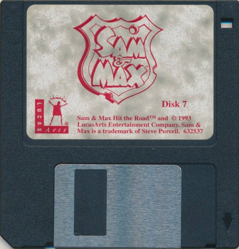 Sam & Max: Hit the Road cover or packaging material - MobyGames