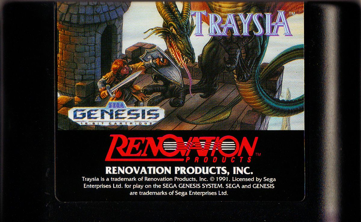 Traysia cover or packaging material - MobyGames