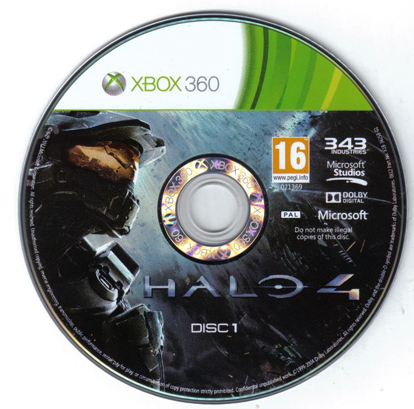 Halo 4 cover or packaging material - MobyGames