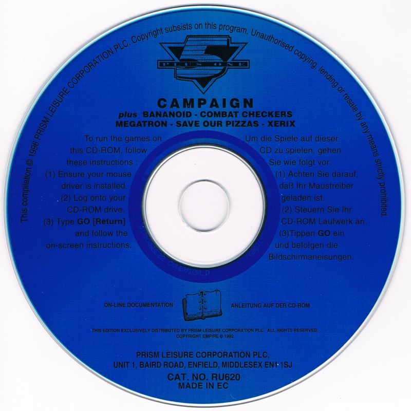 5 Plus One: Campaign cover or packaging material - MobyGames