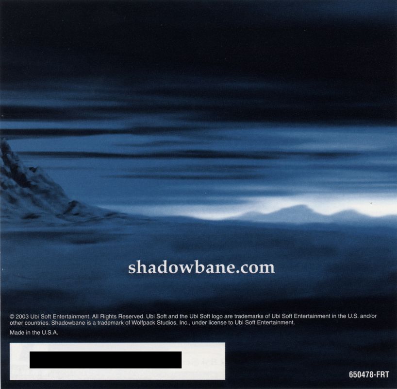 Shadowbane cover or packaging material - MobyGames