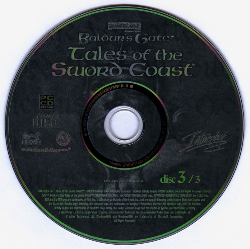 Baldur's Gate: The Original Saga cover or packaging material - MobyGames