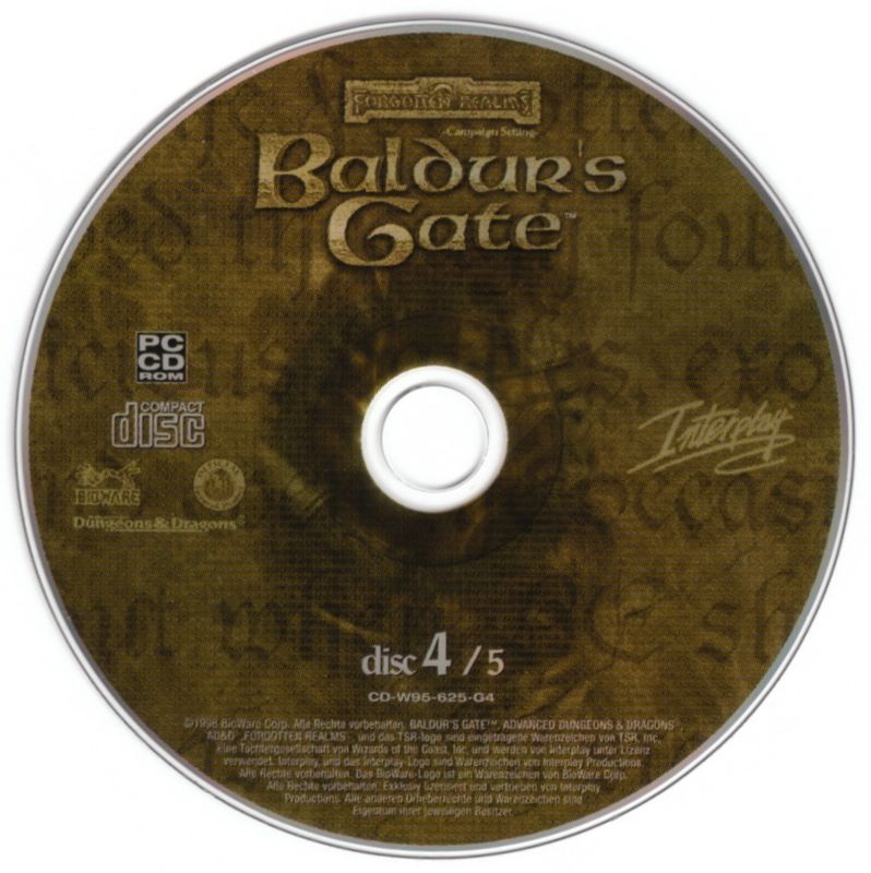 Baldur's Gate: The Original Saga cover or packaging material - MobyGames