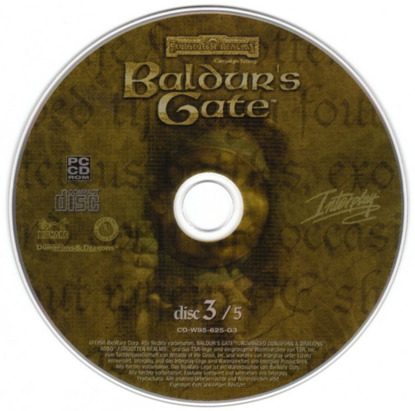 Baldur's Gate: The Original Saga cover or packaging material - MobyGames