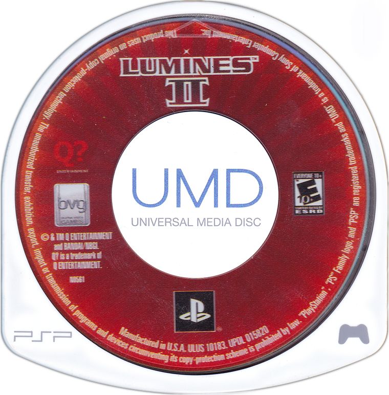 Lumines II cover or packaging material - MobyGames