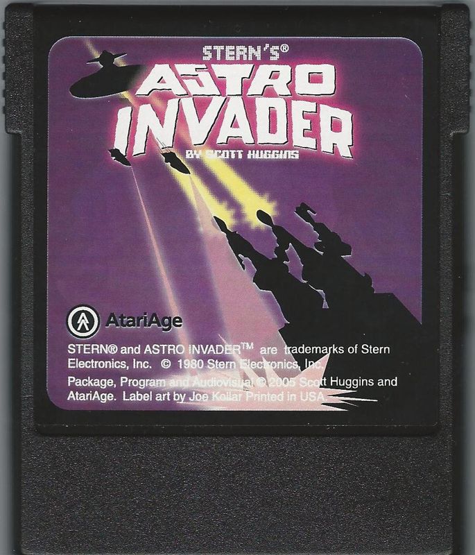 Astro Invader cover or packaging material - MobyGames