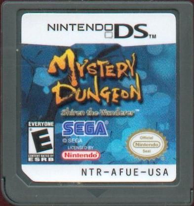 Mystery Dungeon: Shiren the Wanderer cover or packaging material ...
