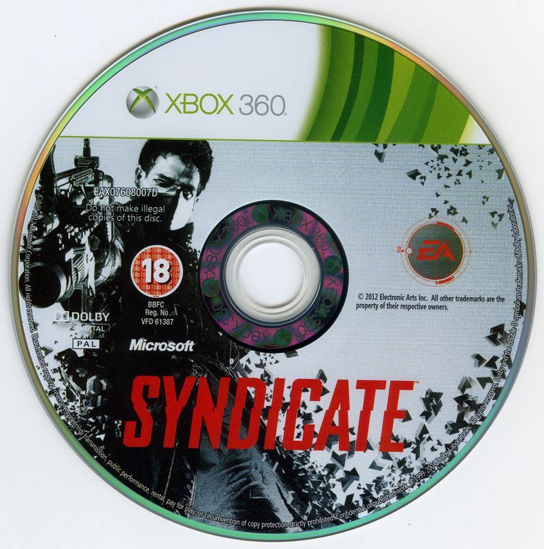 Syndicate cover or packaging material - MobyGames