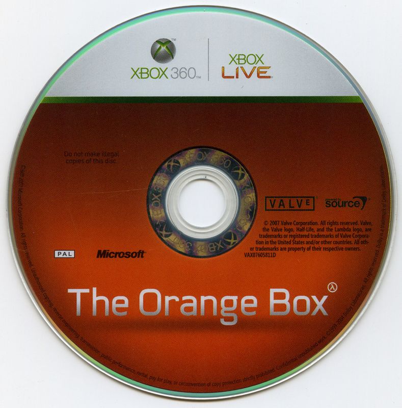The Orange Box cover or packaging material - MobyGames