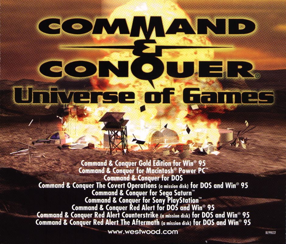Command & Conquer: Red Alert - The Domination Pack cover or packaging material - MobyGames