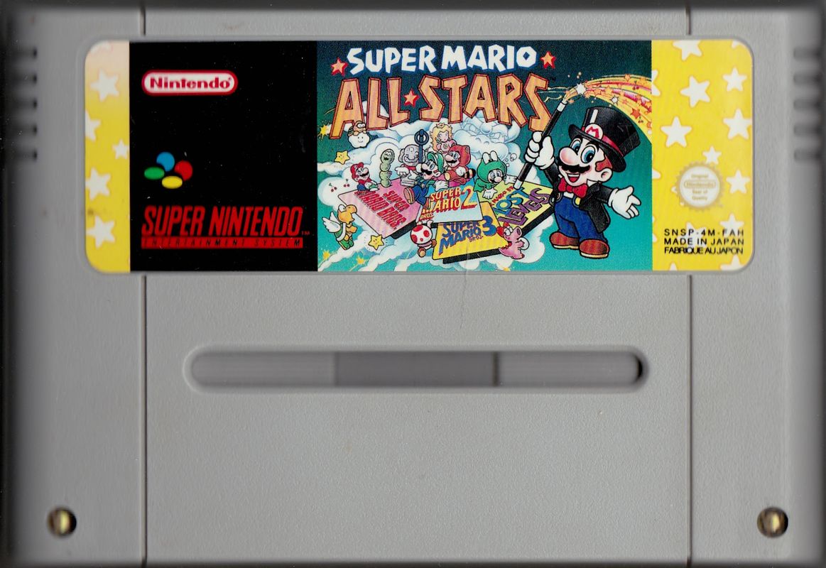 Super Mario All-Stars cover or packaging material - MobyGames