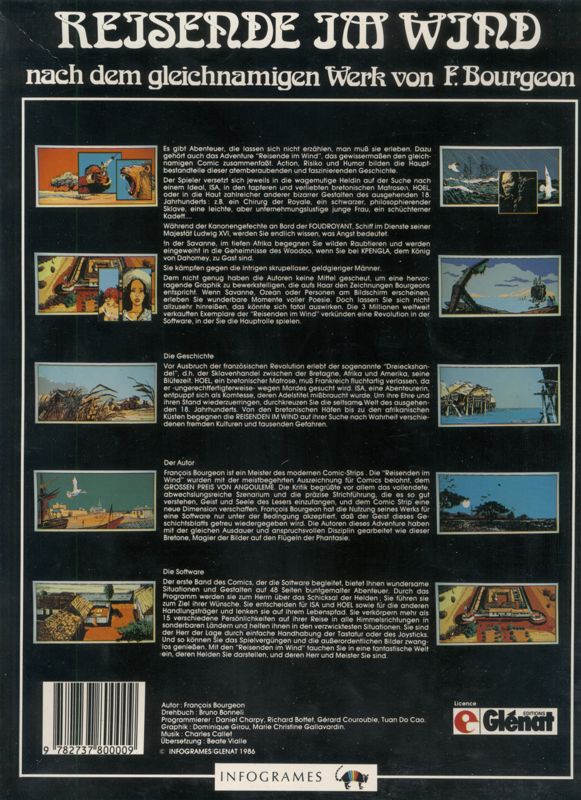 Passengers on the Wind cover or packaging material - MobyGames