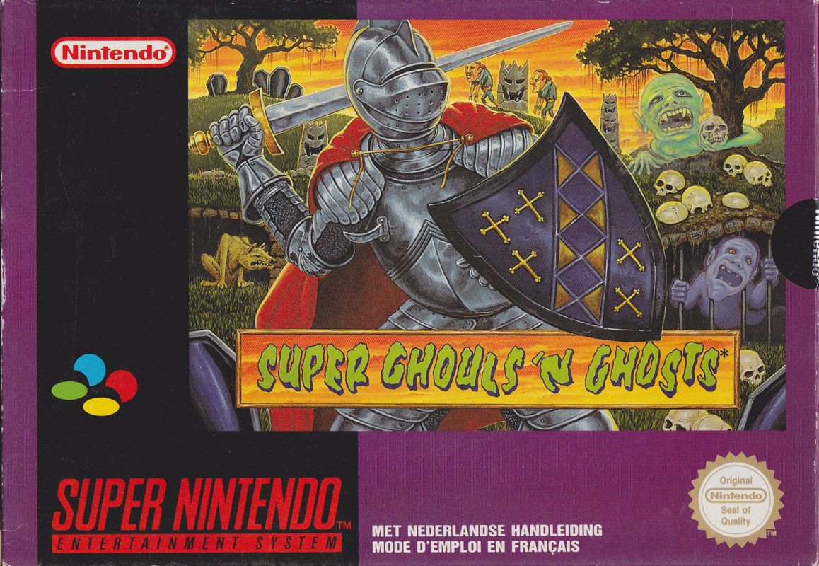 Super Ghouls 'N Ghosts cover or packaging material - MobyGames