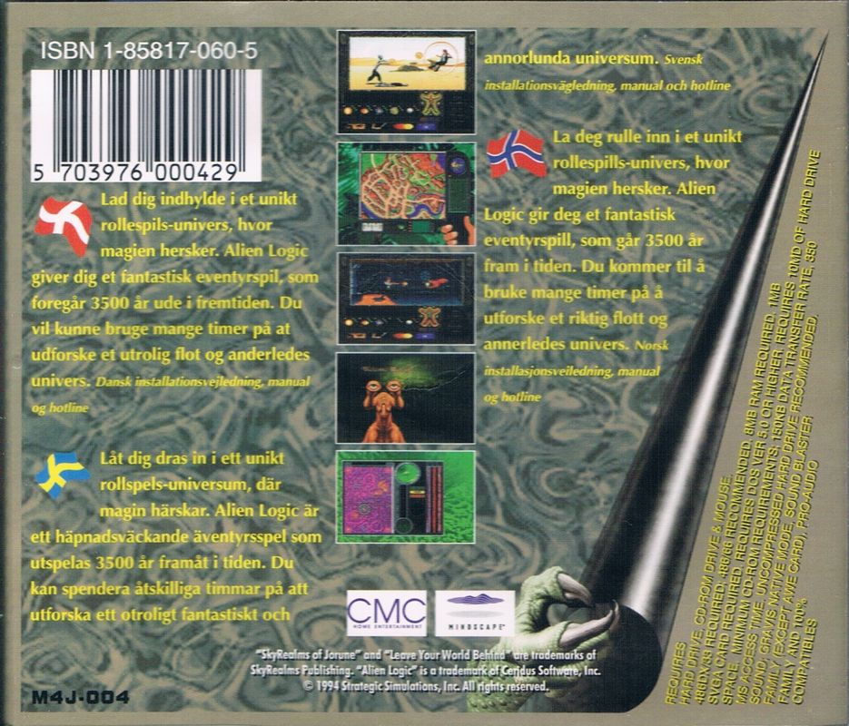 Alien Logic cover or packaging material - MobyGames