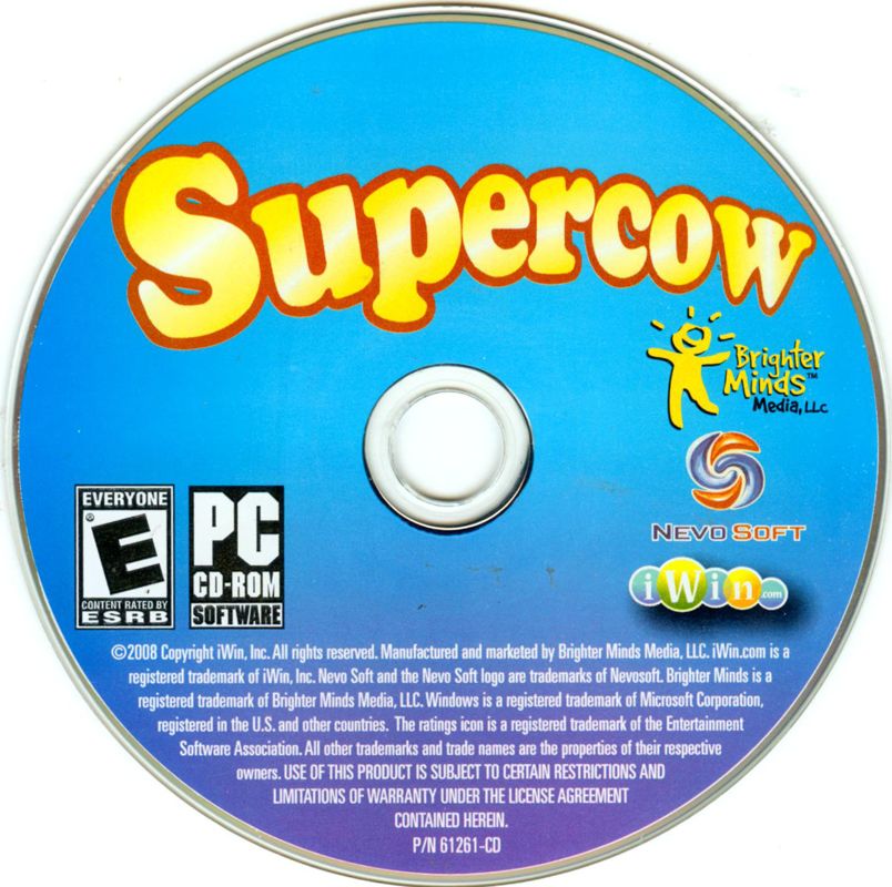 Supercow cover or packaging material - MobyGames