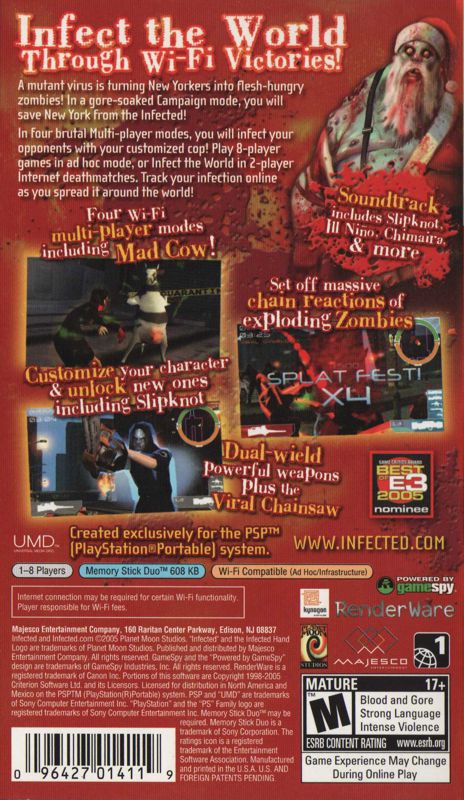 Infected cover or packaging material - MobyGames