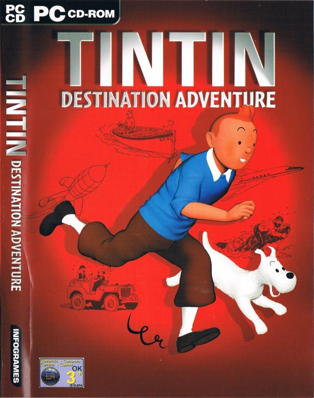Tintin: Destination Adventure cover or packaging material - MobyGames