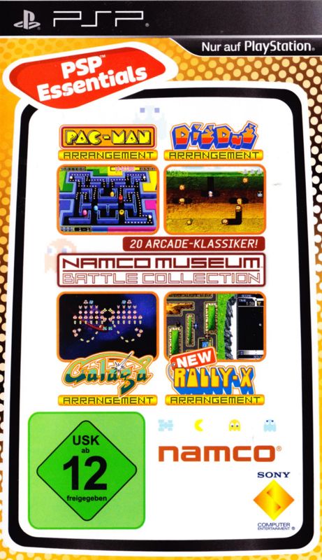 Namco Museum Battle Collection cover or packaging material - MobyGames
