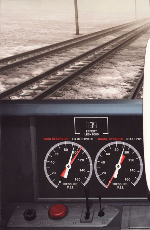 Microsoft Train Simulator cover or packaging material - MobyGames