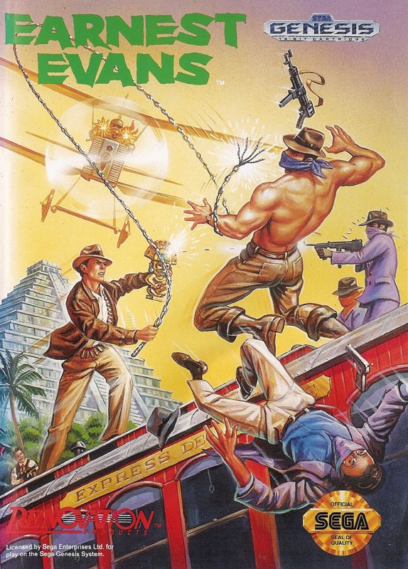 Earnest Evans cover or packaging material - MobyGames