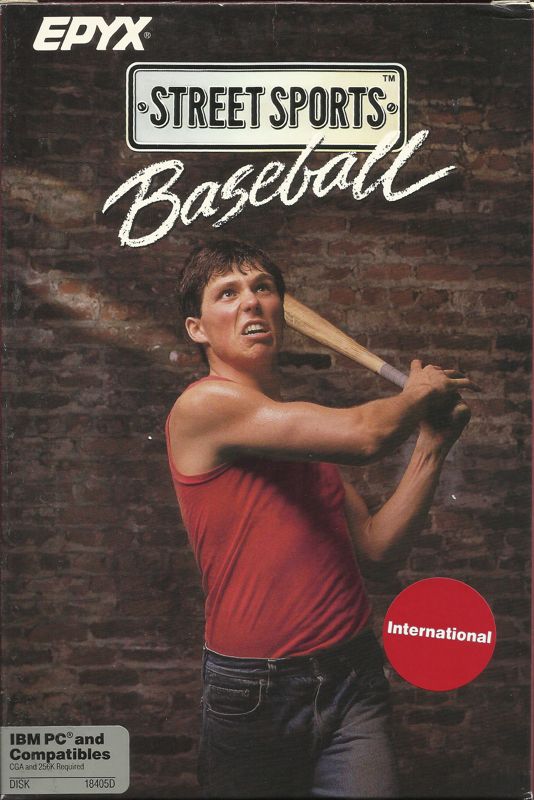 Street Sports Baseball cover or packaging material - MobyGames