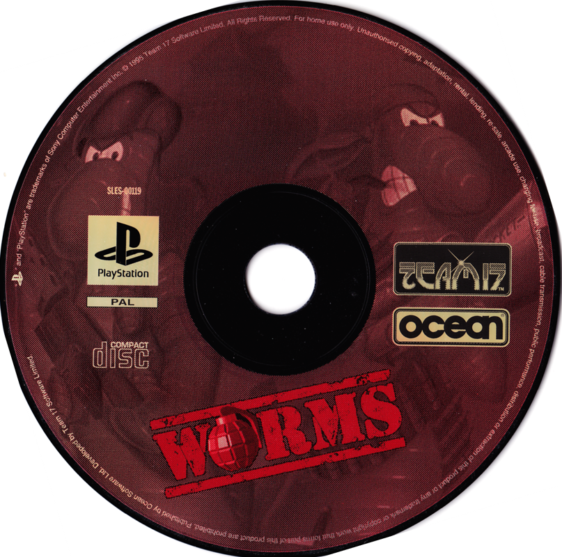 Worms cover or packaging material - MobyGames