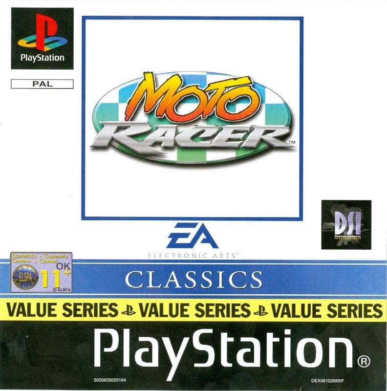 Moto Racer cover or packaging material - MobyGames