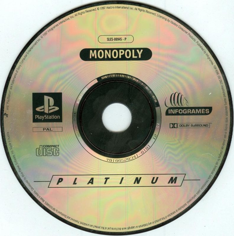 Monopoly cover or packaging material - MobyGames