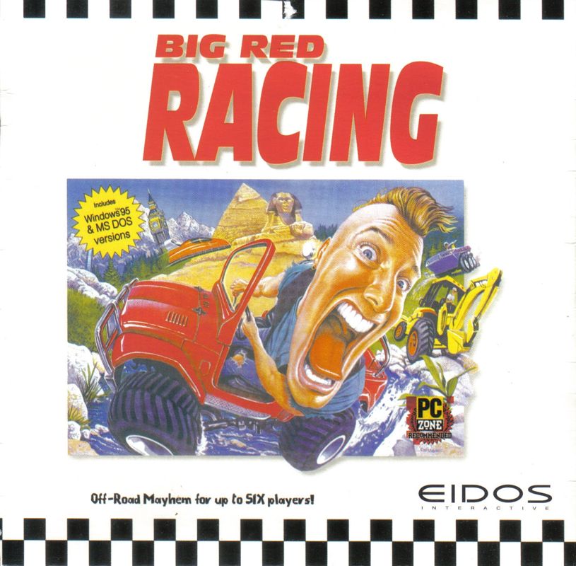 Big Red Racing cover or packaging material - MobyGames