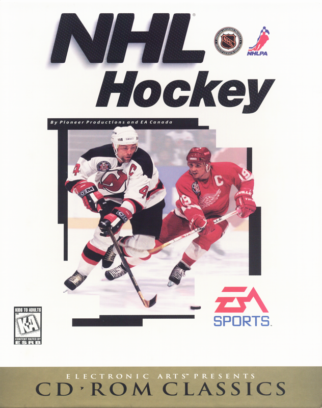 NHL 96 cover or packaging material - MobyGames