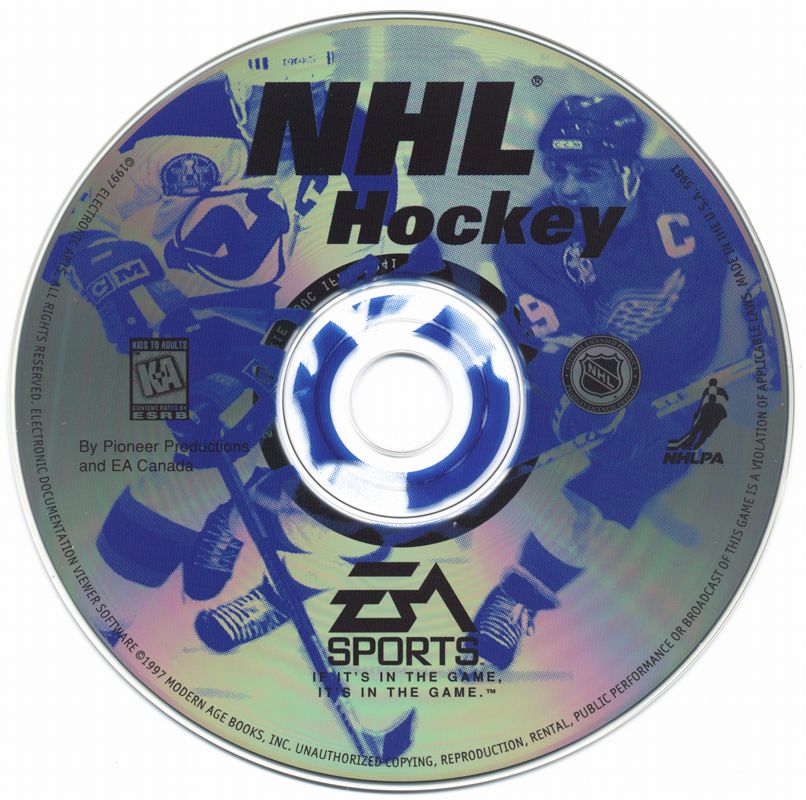 NHL 96 cover or packaging material - MobyGames